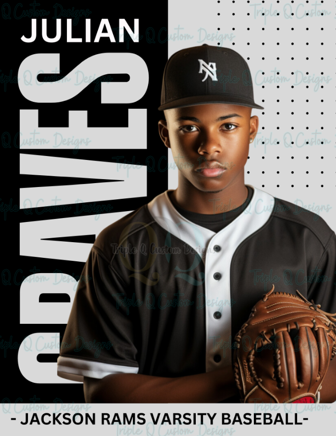 Custom Sports Posters – Triple Q Custom Designs