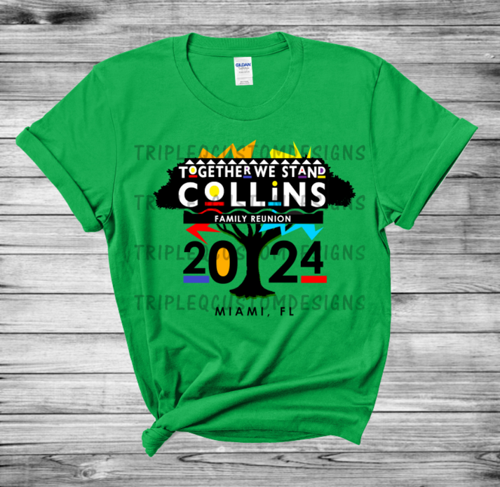 WAZZUP Family - Reunion Shirt – Triple Q Custom Designs